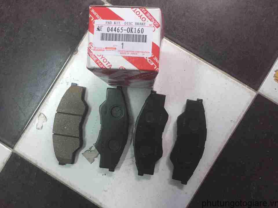 Má phanh trước Toyota Innova, Hilux phụ tùng chính hãng, giá tốt nhất